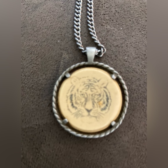 unbranded | Accessories | Vintage Avon Silver Tone Bengal Tiger 8 Inch ...